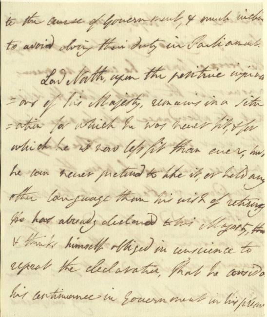George III's official correspondence 1772-1780 | Georgian Papers Programme